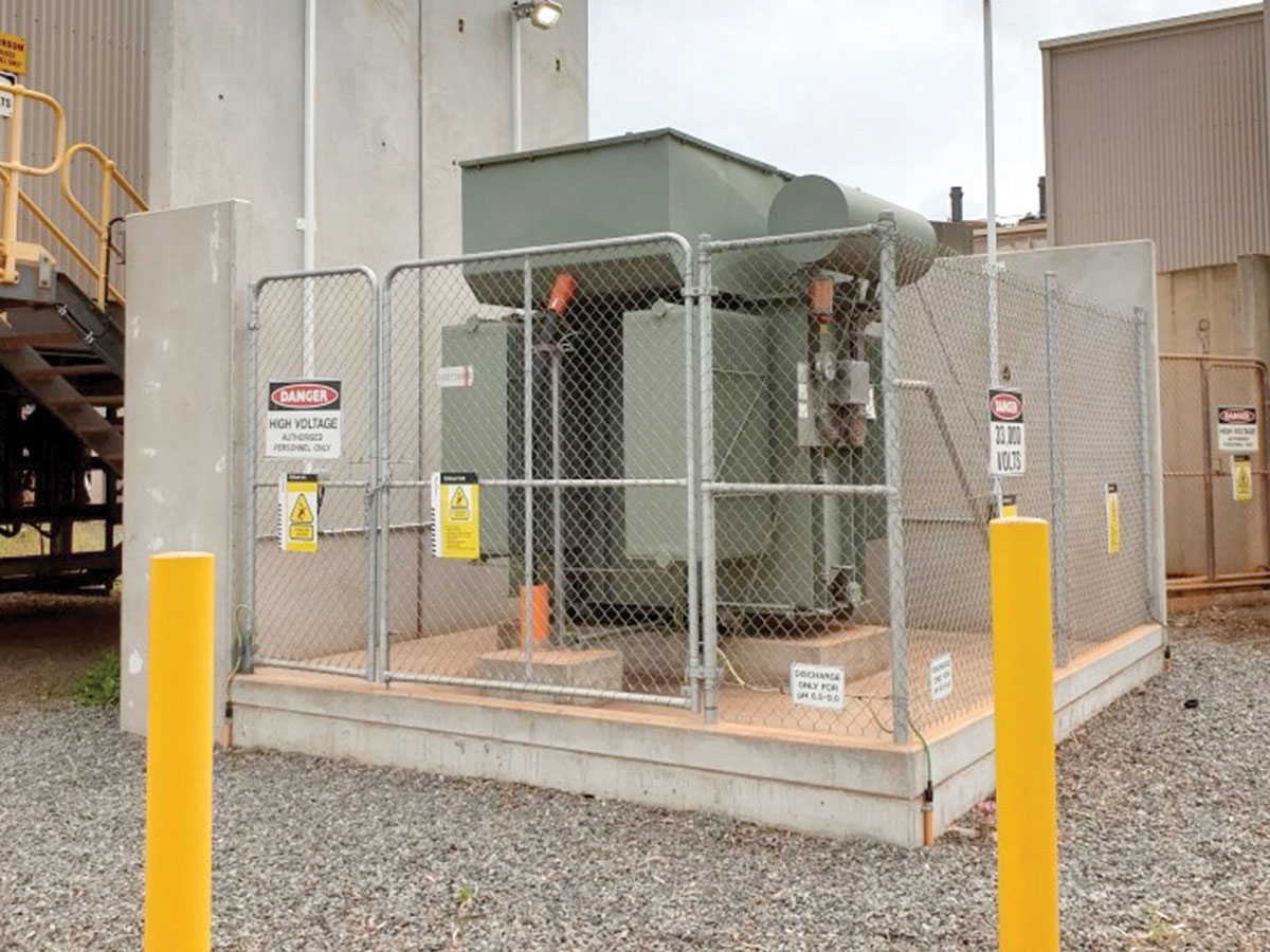 Construction / Installation of HV Transformer - Chess Electrics